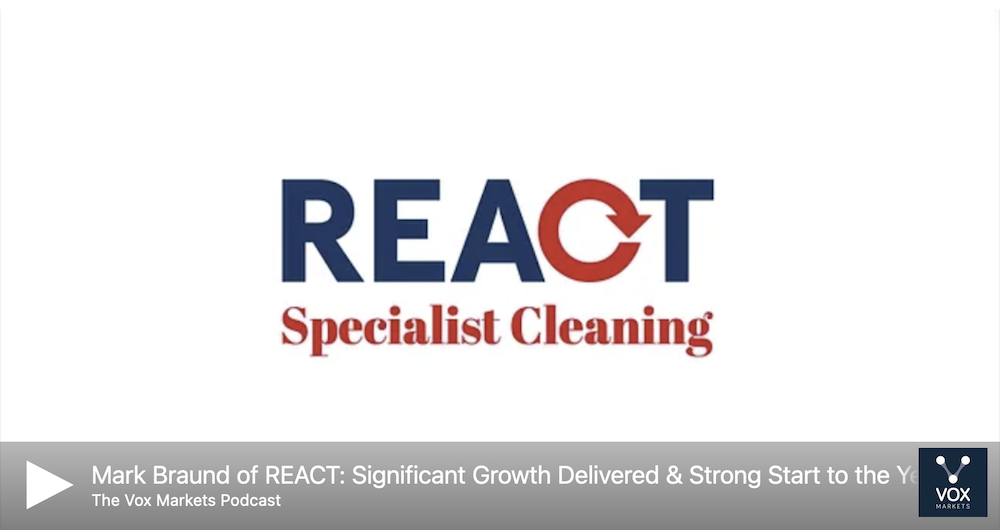Mark Braund of REACT: Significant Growth Delivered & Strong Start to ...