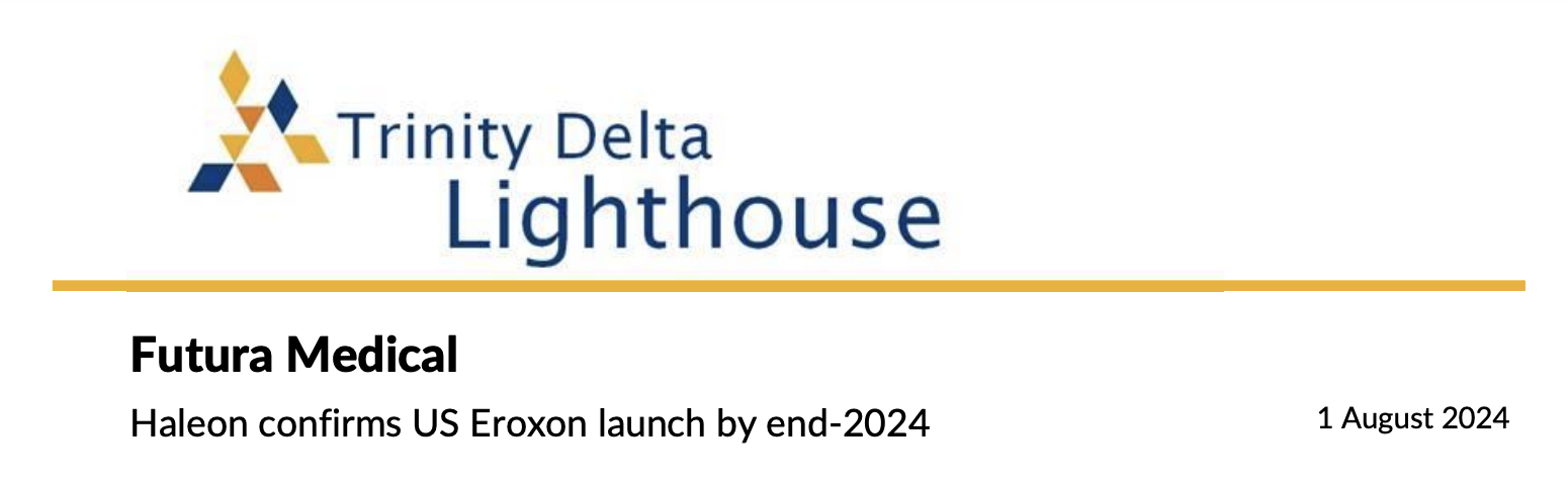 Futura Medical: Trinity Delta Lighthouse - Vox Markets