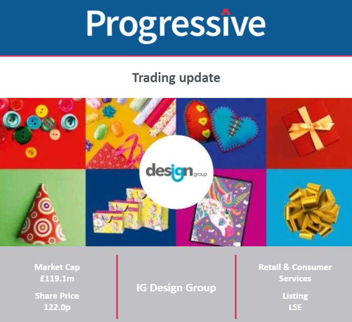 IG Design Group: Progressive - Vox Markets