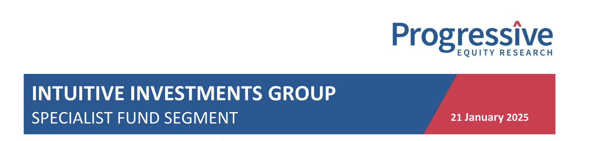 Intuitive Investments Group: Progressive - Vox Markets