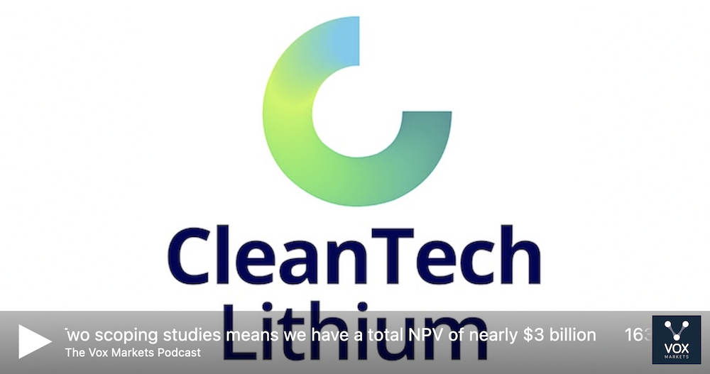 Aldo Boitano of CleanTech Lithium: Two scoping studies means we have a ...