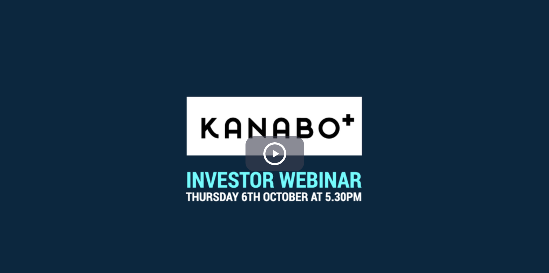 Watch Kanabo discuss their ongoing strategy - Vox Markets