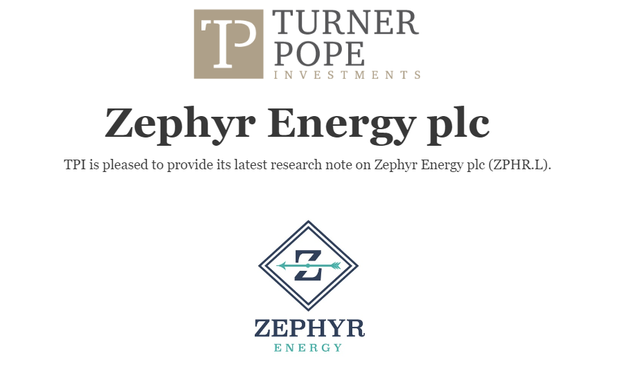 Zephyr Energy: Turner Pope - Vox Markets