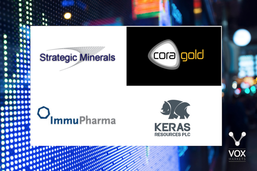 Strategic Minerals (SML) Cora Gold (CORA) ImmuPharma (IMM) and Keras ...