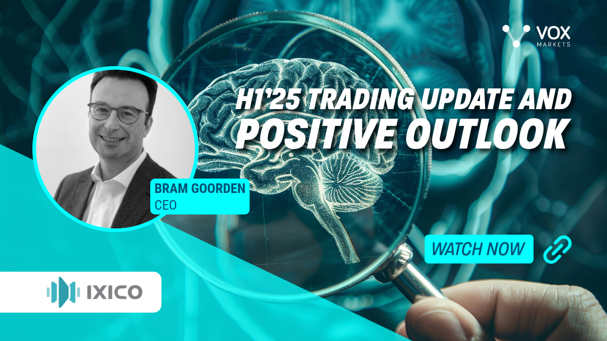 Q&A with IXICO CEO Bram Goorden - Vox Markets