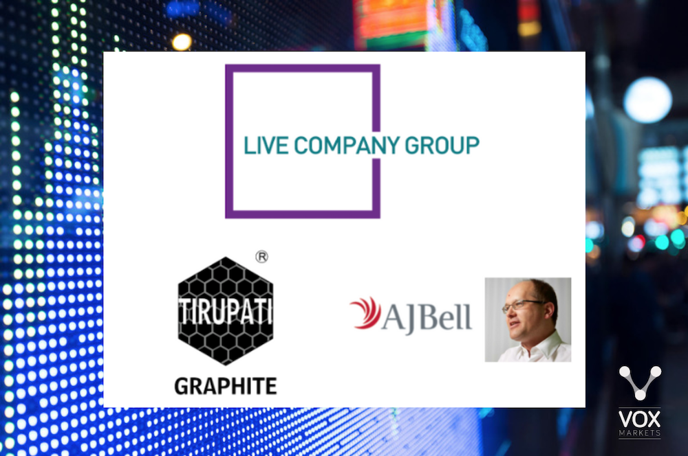 Live Company Group (LVCG) Tirupati Graphite plus Russ Mould on (QTX ...