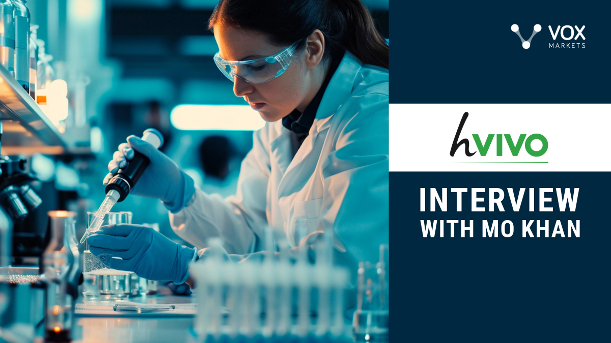 Q&A with hVIVO’s Mo Khan - Vox Markets